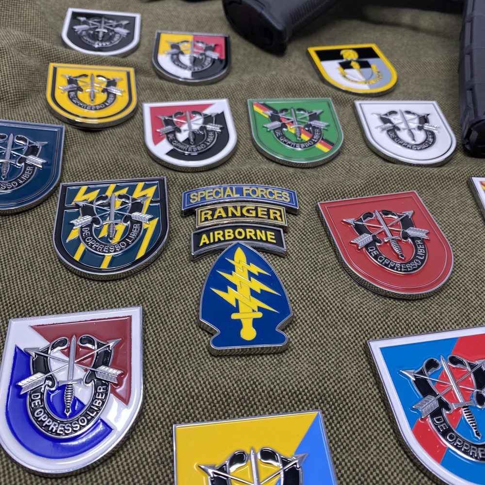 11th SFG Flash with DUI Car Badge - Excalibur Industries