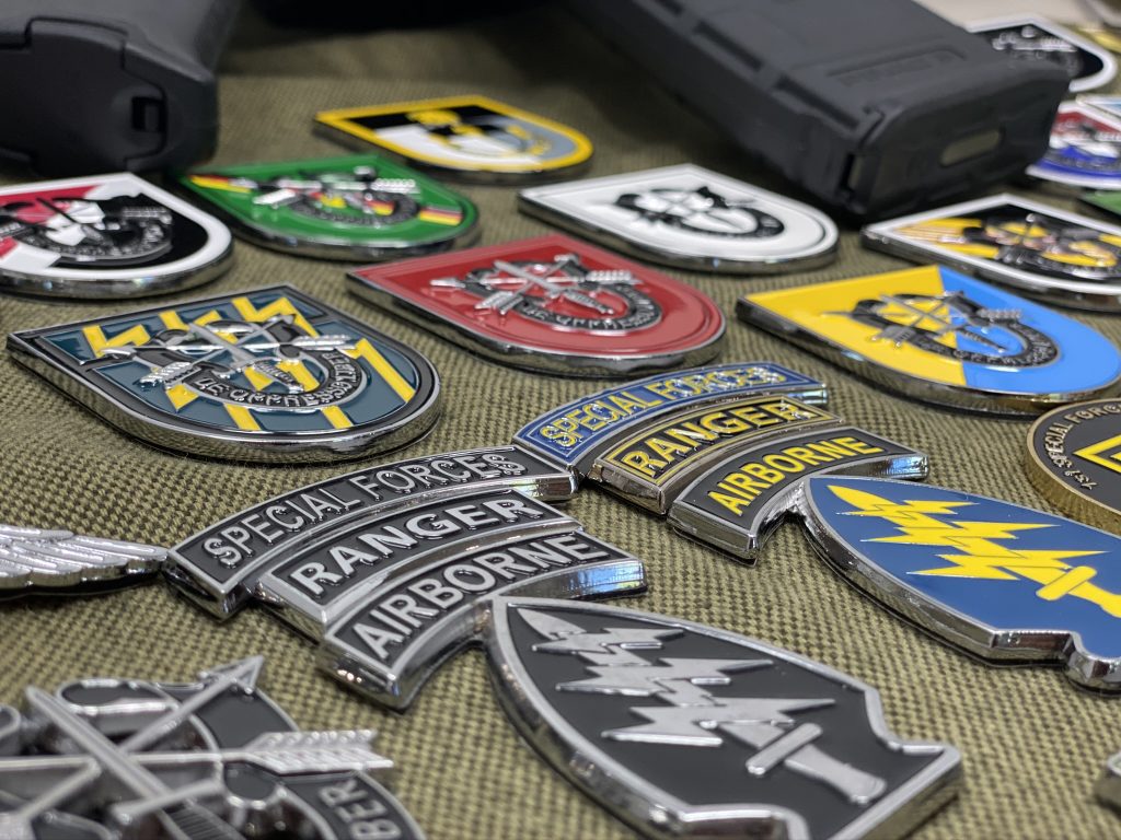 Training Group Flash (white) with SWC Crest Car Badge - Excalibur ...