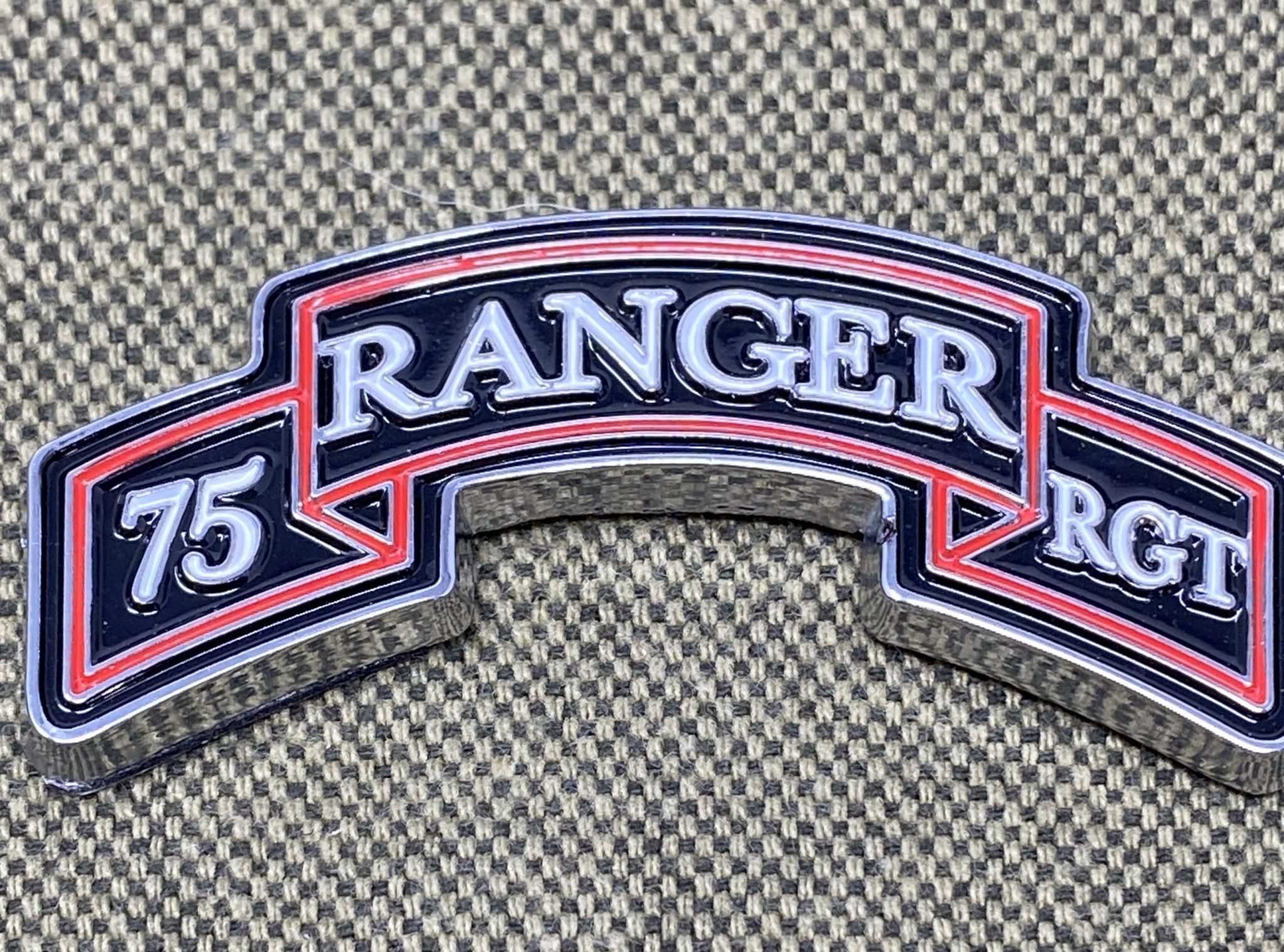 Ranger Scroll 75th Ranger Regiment version- Color 2.5" Car Badge ...