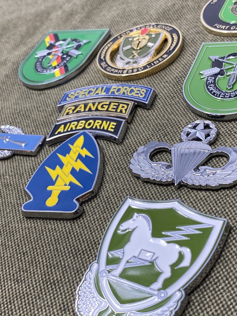 10th Group Flash with DUI Car Badge - Excalibur Industries