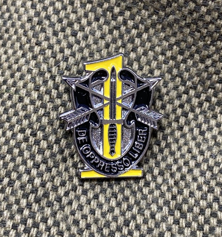 Army Special Forces Officer insignia- Full Size – Excalibur Industries