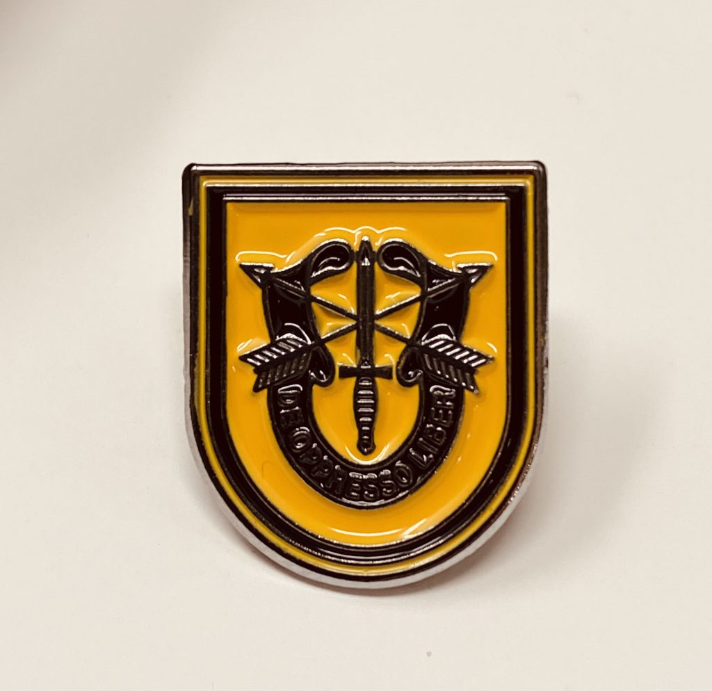 Army Special Forces Crossed Arrows insignia- miniature 3/4″ – Excalibur ...