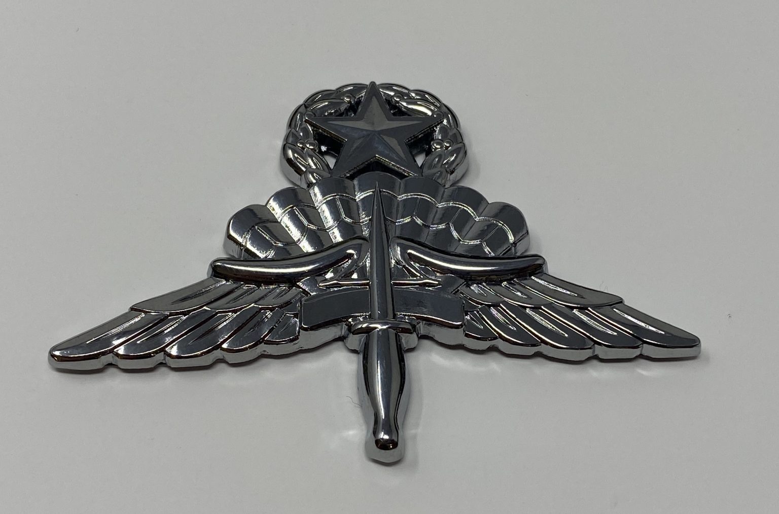 Military Free fall Jump Master MFF Chrome with 3M Back - Excalibur ...