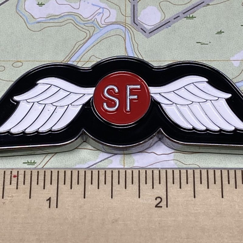 Jedburgh Wings Car Badge - Excalibur Industries