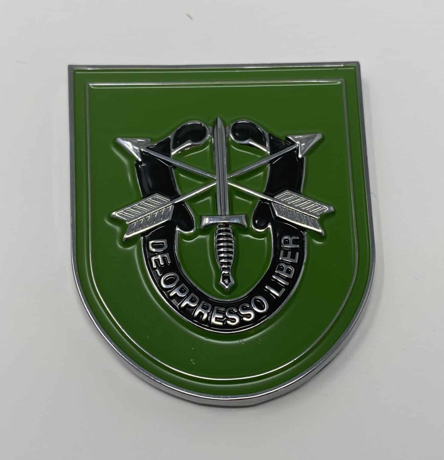 Army Special Forces Crossed Arrows insignia- miniature 3/4" - Excalibur ...