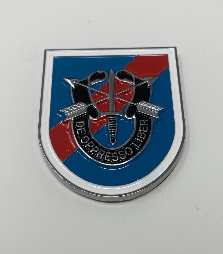 Army Special Forces Crossed Arrows insignia- miniature 3/4" - Excalibur ...