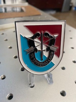 11th SFG Flash with DUI Car Badge - Excalibur Industries