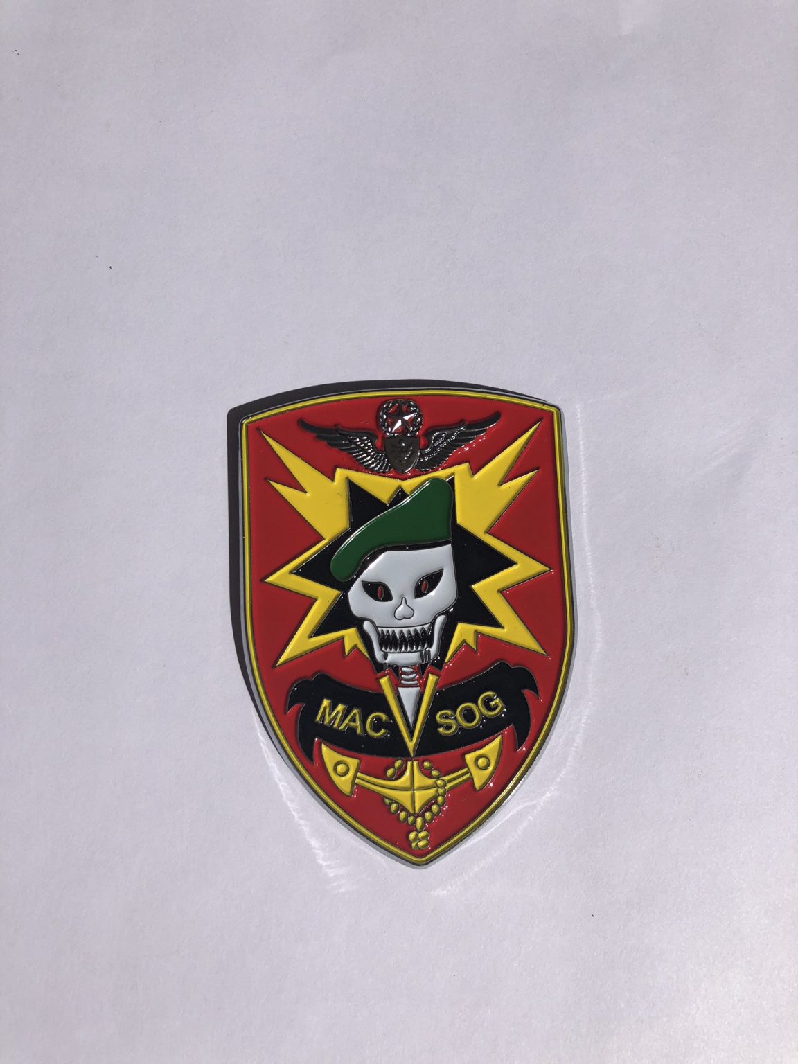 MACVSOG - Color Car Badge - Excalibur Industries