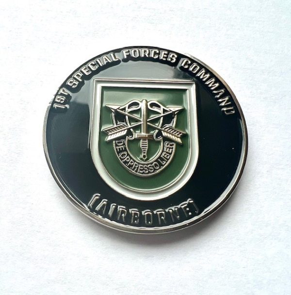 1st Special Forces Command (Engravable Edition Modern) 2" - Excalibur ...
