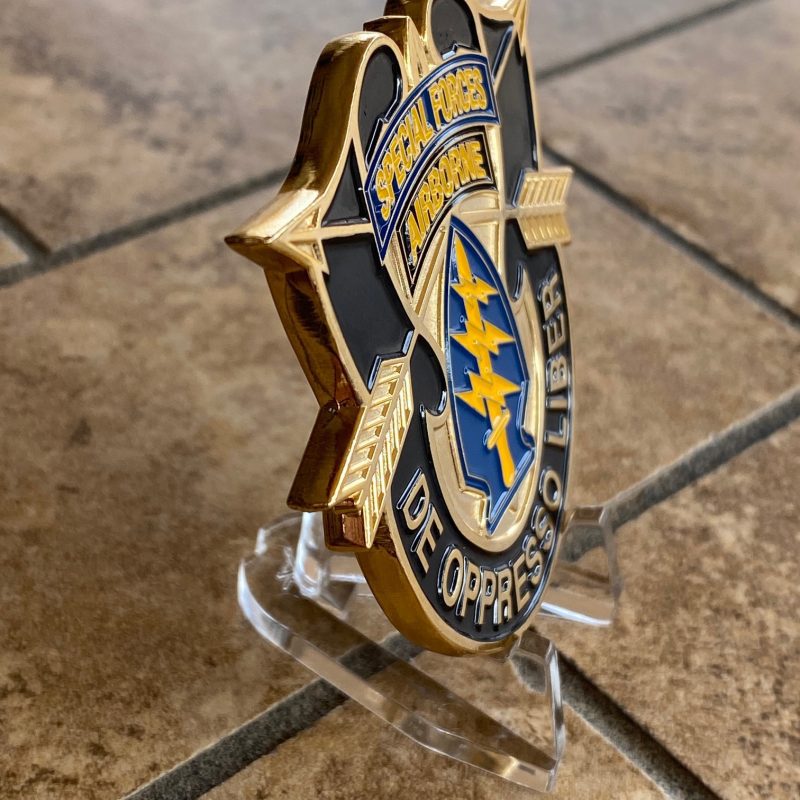 1st Special Forces Group Challenge Coin- SF Crest 2 1/2 Inch ...