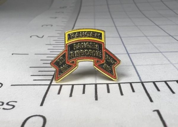 2/75th Ranger BN "Old Scroll" Pin 3/4" - Excalibur Industries