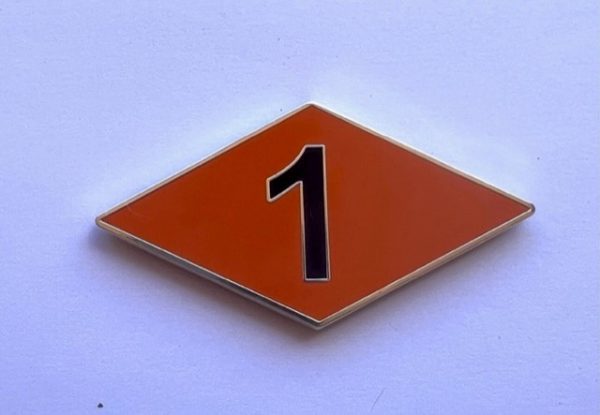 Orange Ranger BN Diamond Car Badge - Excalibur Industries