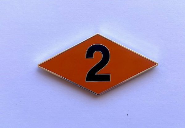 Orange Ranger BN Diamond Car Badge - Excalibur Industries