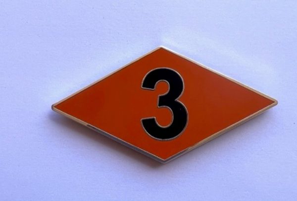 Orange Ranger BN Diamond Car Badge - Excalibur Industries